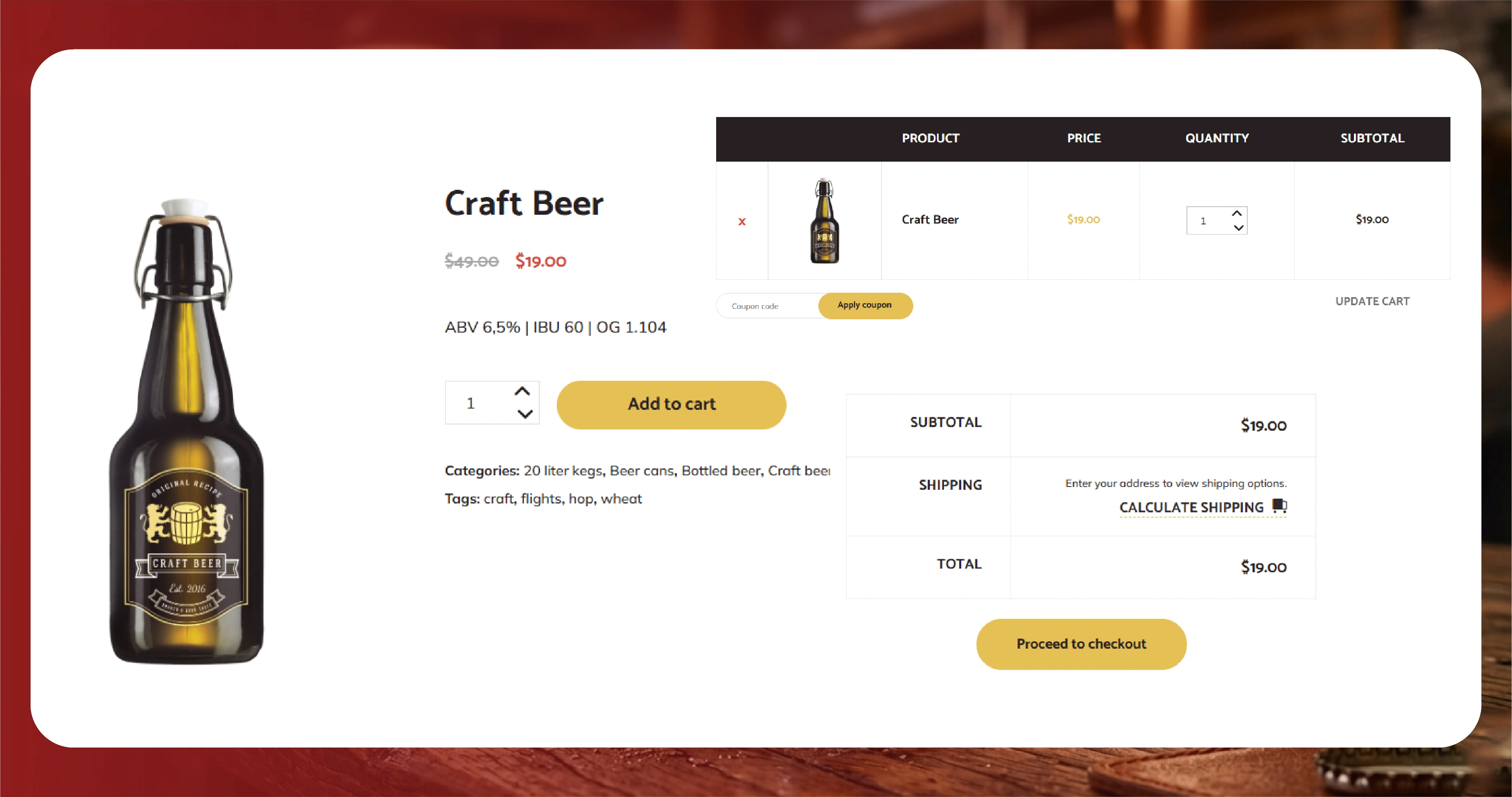 Craft Beer Pricing Data Scraping Across 50+ US Cities