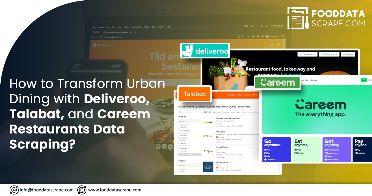 How to Transform Urban Dining with Deliveroo, Talabat, and Careem ...
