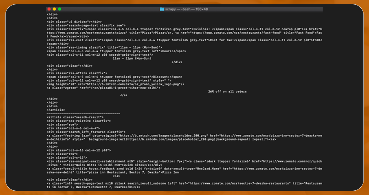 How to Scrape Zomato & Swiggy Data Using Python and BeautifulSoup? How to Scrape Zomato & Swiggy Data Using Python and BeautifulSoup?