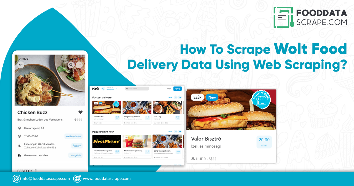 How to Scrape Wolt Food Delivery Data Using Web Scraping?