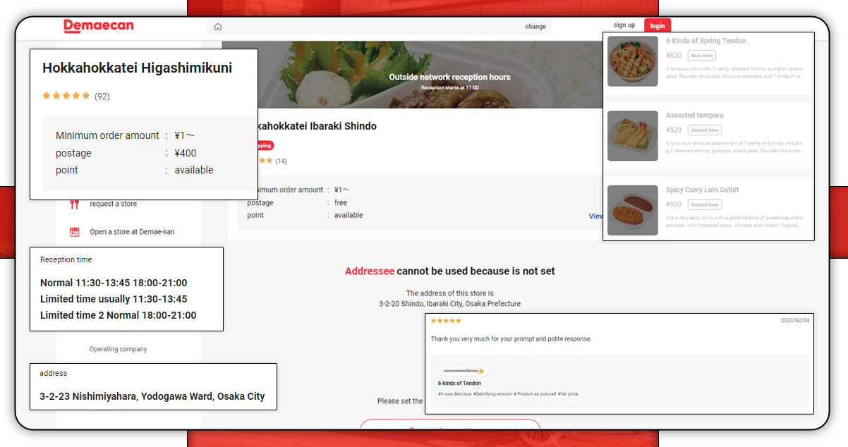 Importance of Scraping Restaurants Data from Demaecan Japan