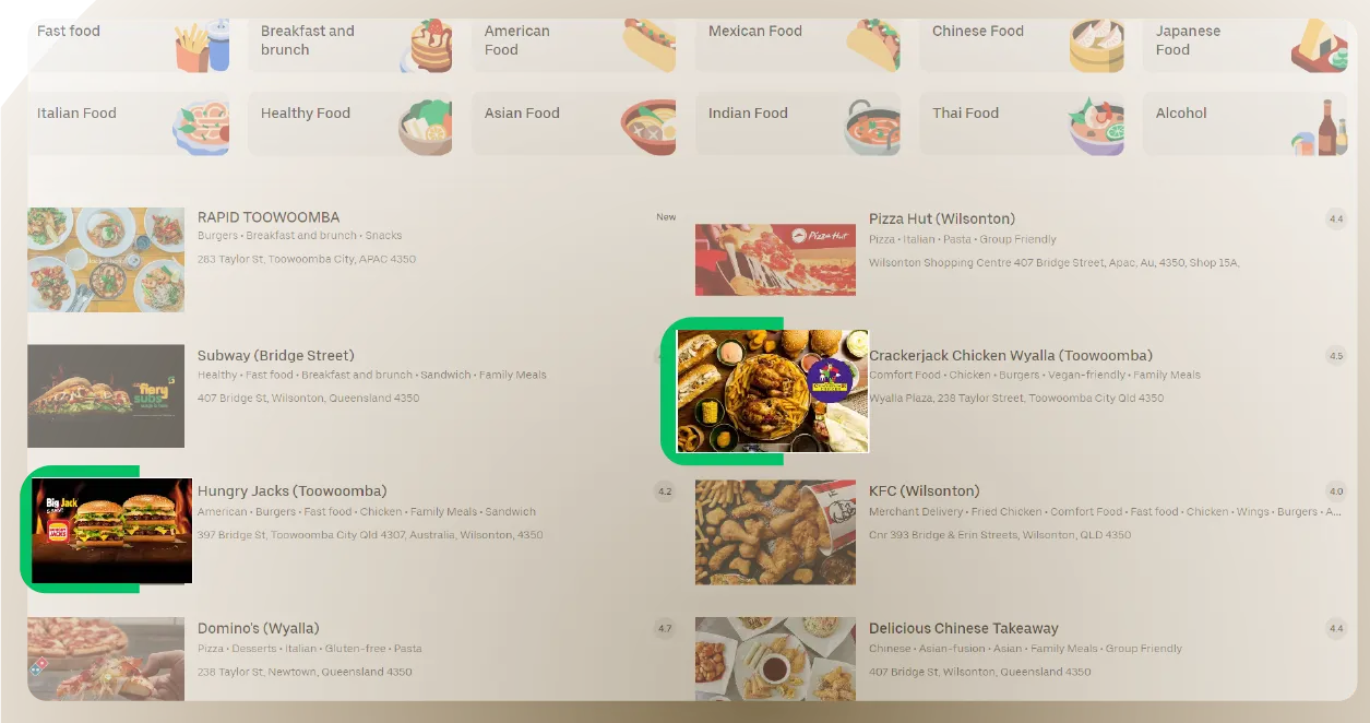 Insights Can UberEats Restaurant Menu And Add-Ons Items Data Scraping