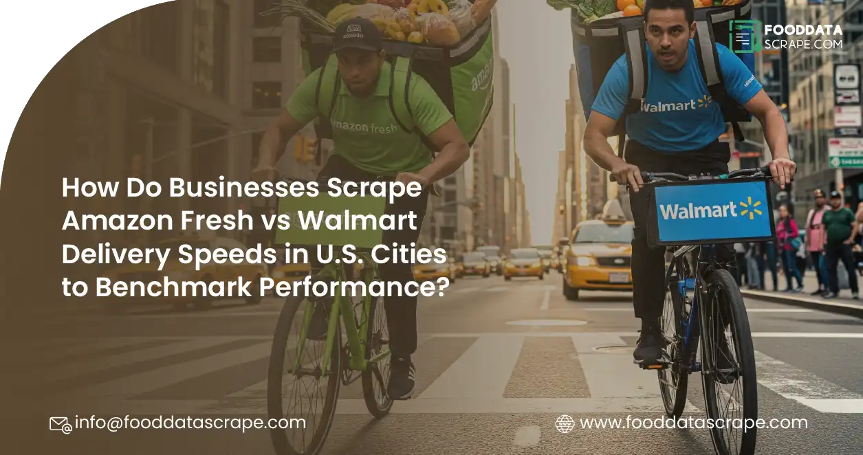 Businesses Scrape Amazon Fresh vs Walmart Delivery Speeds in U.S. Cities