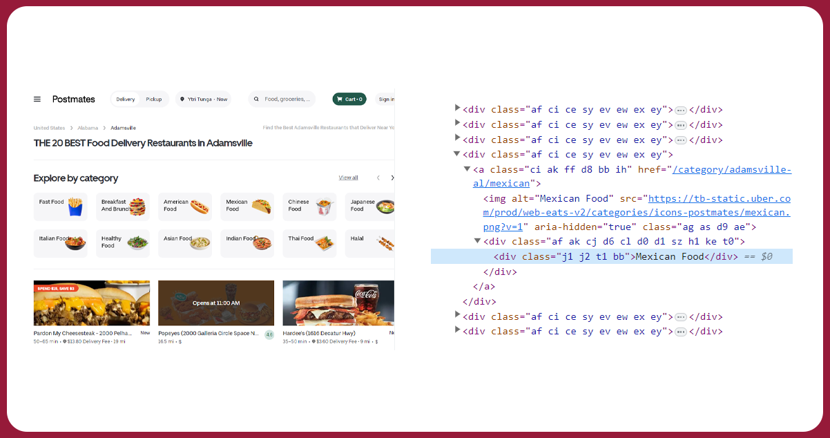 How to Scrape Food Delivery Data Using the Postmates API to Enhance ... How to Scrape Food Delivery Data Using the Postmates API to Enhance ...