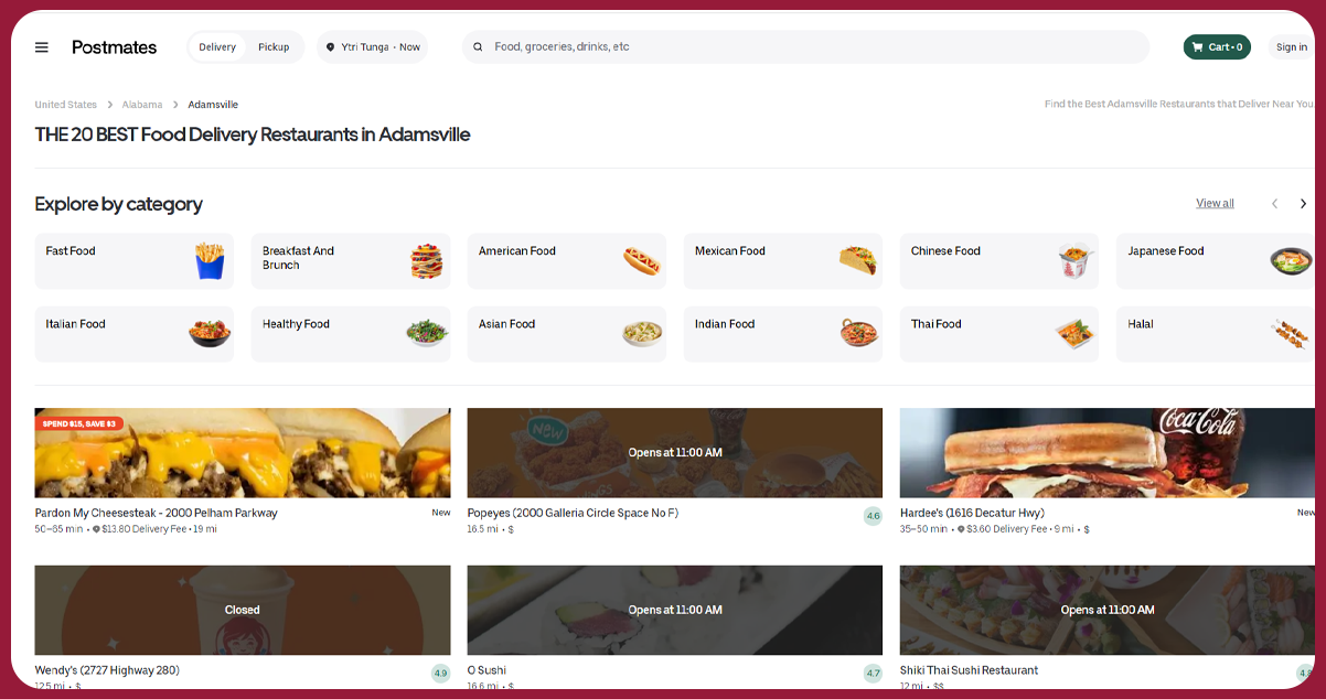 How to Scrape Food Delivery Data Using the Postmates API to Enhance ... How to Scrape Food Delivery Data Using the Postmates API to Enhance ...