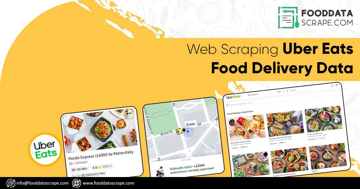 Web Scraping Uber Eats Food Delivery Data