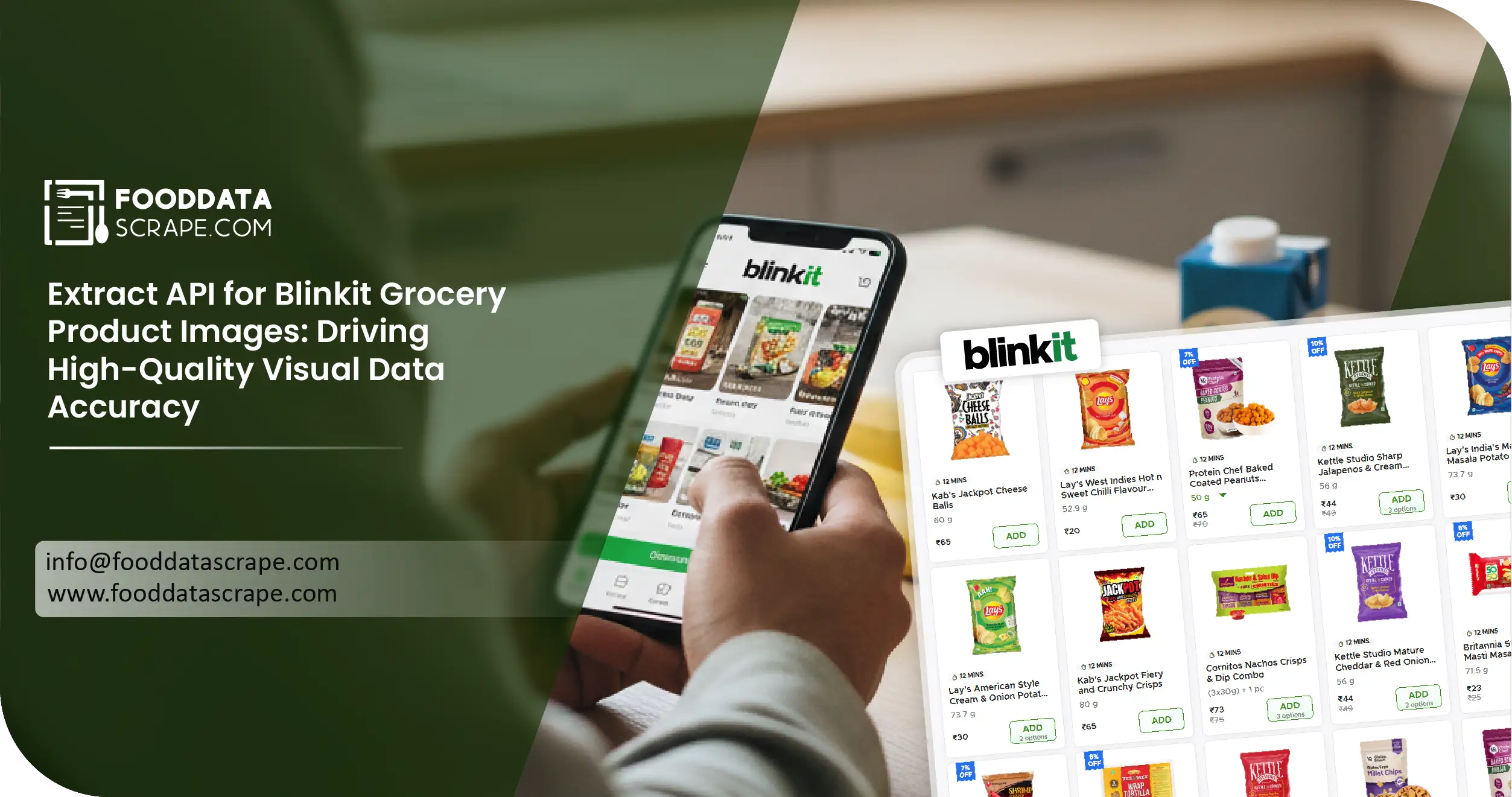 Extract API for Blinkit Grocery Product Images