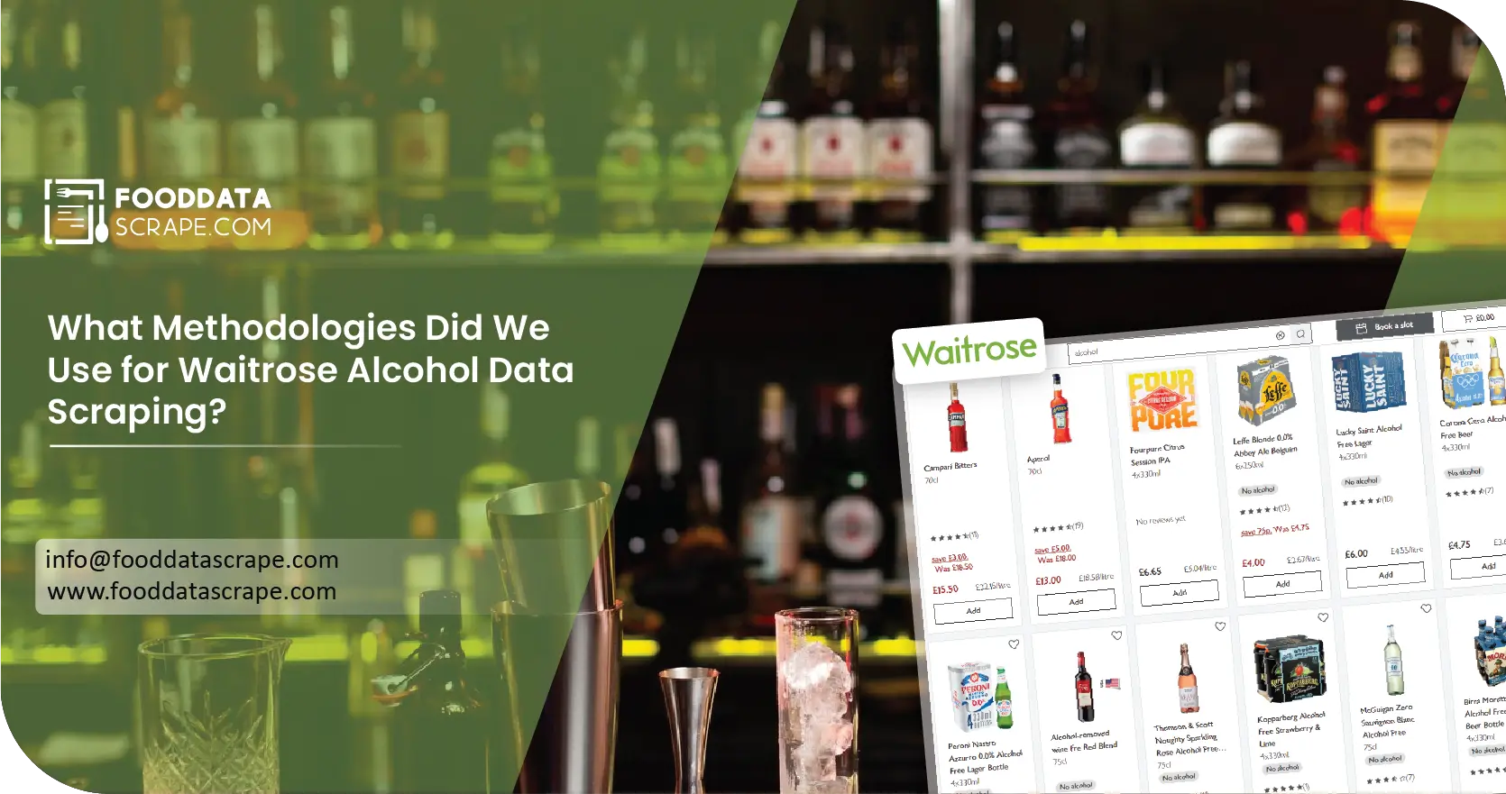 What Methodologies Did We Use for Waitrose Alcohol Data Scraping?