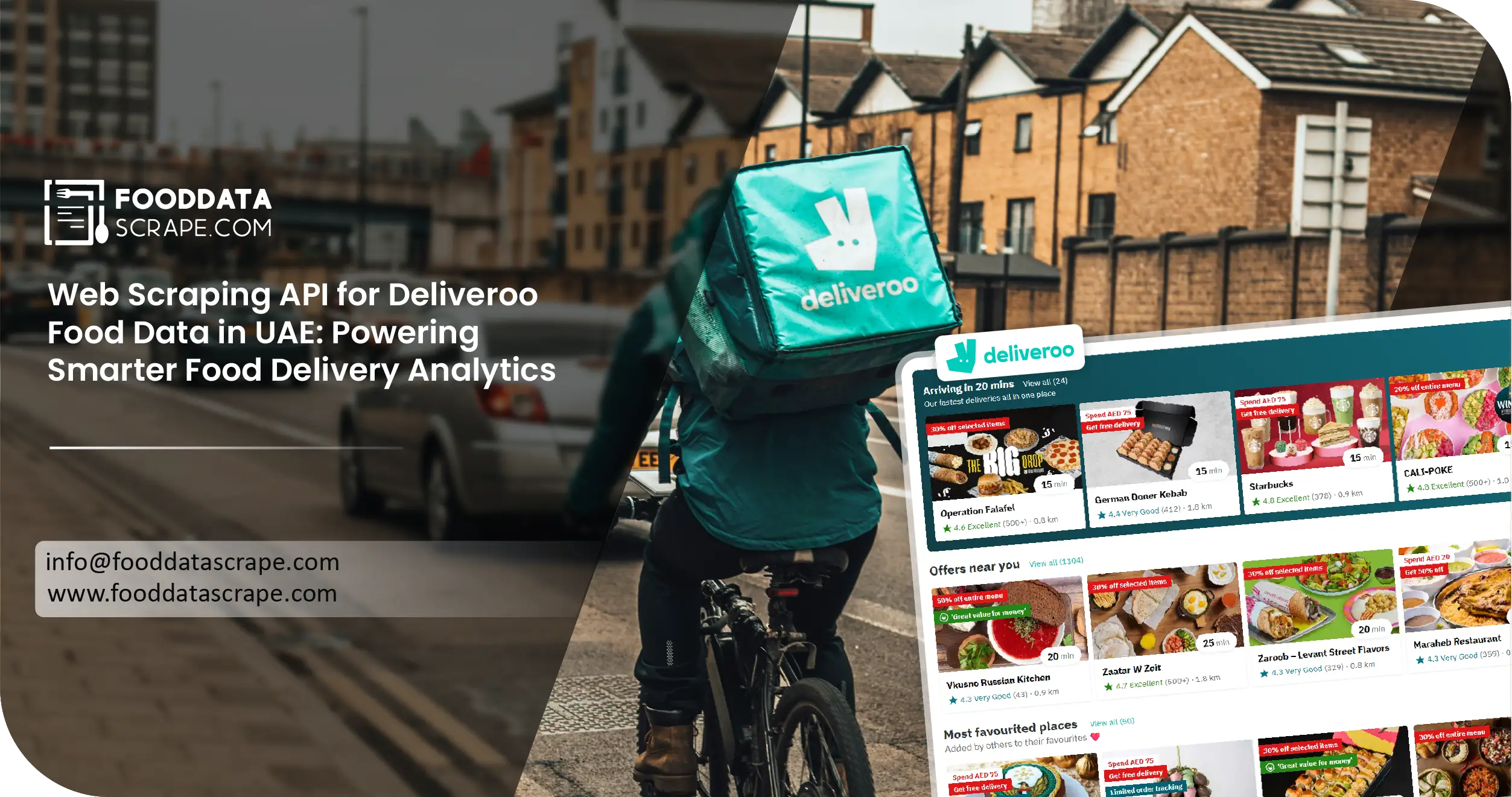 Web Scraping API for Deliveroo Food Data in UAE