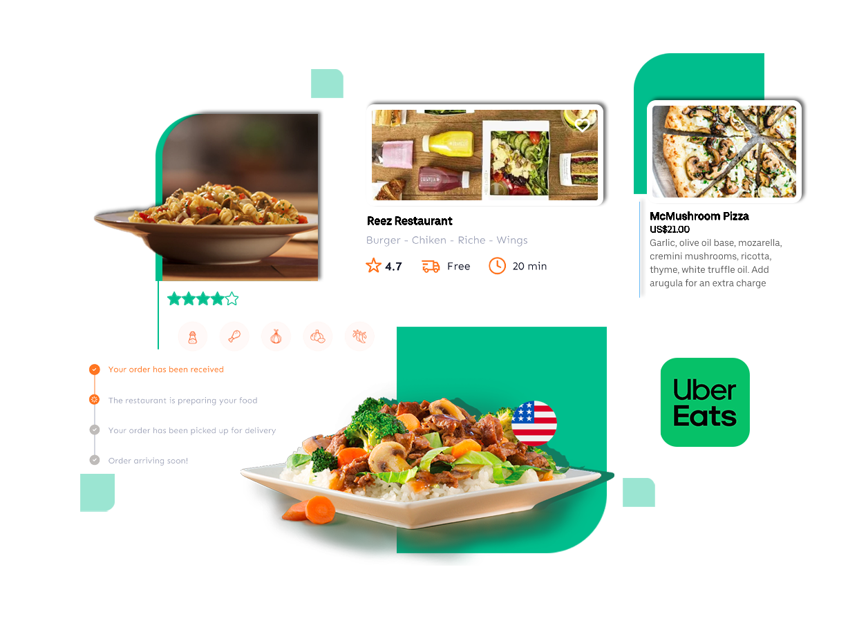 Web Scraping USA Uber Eats Food Data API - Real-Time Uber Eats USA Scraper