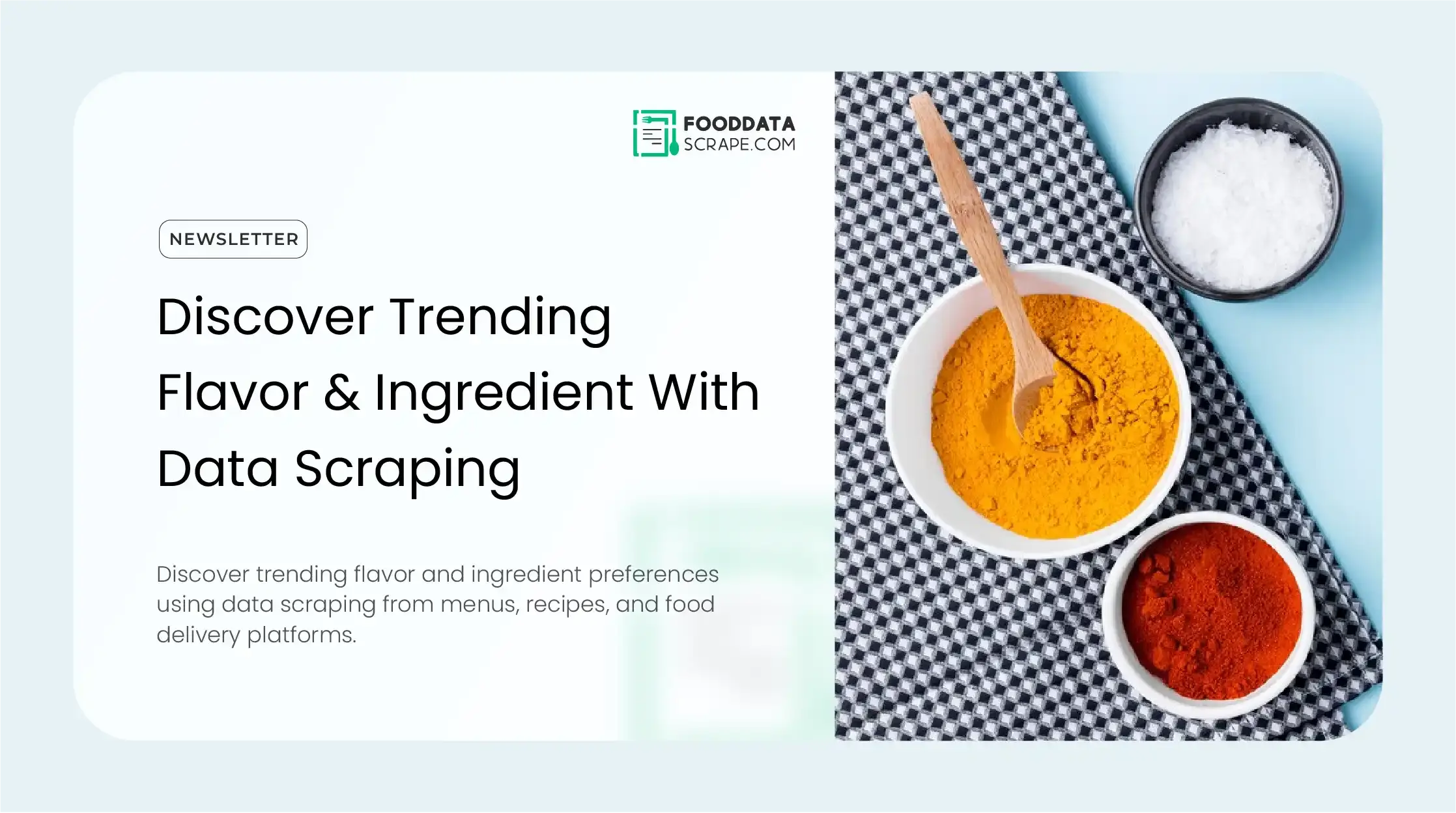 Discover Trending Flavor & Ingredient With Data Scraping