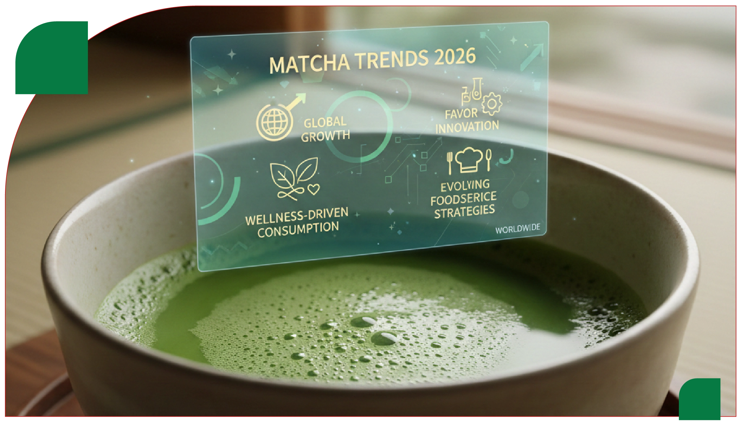 Extract Matcha Trends in 2026 for Modern Foodservice Growth