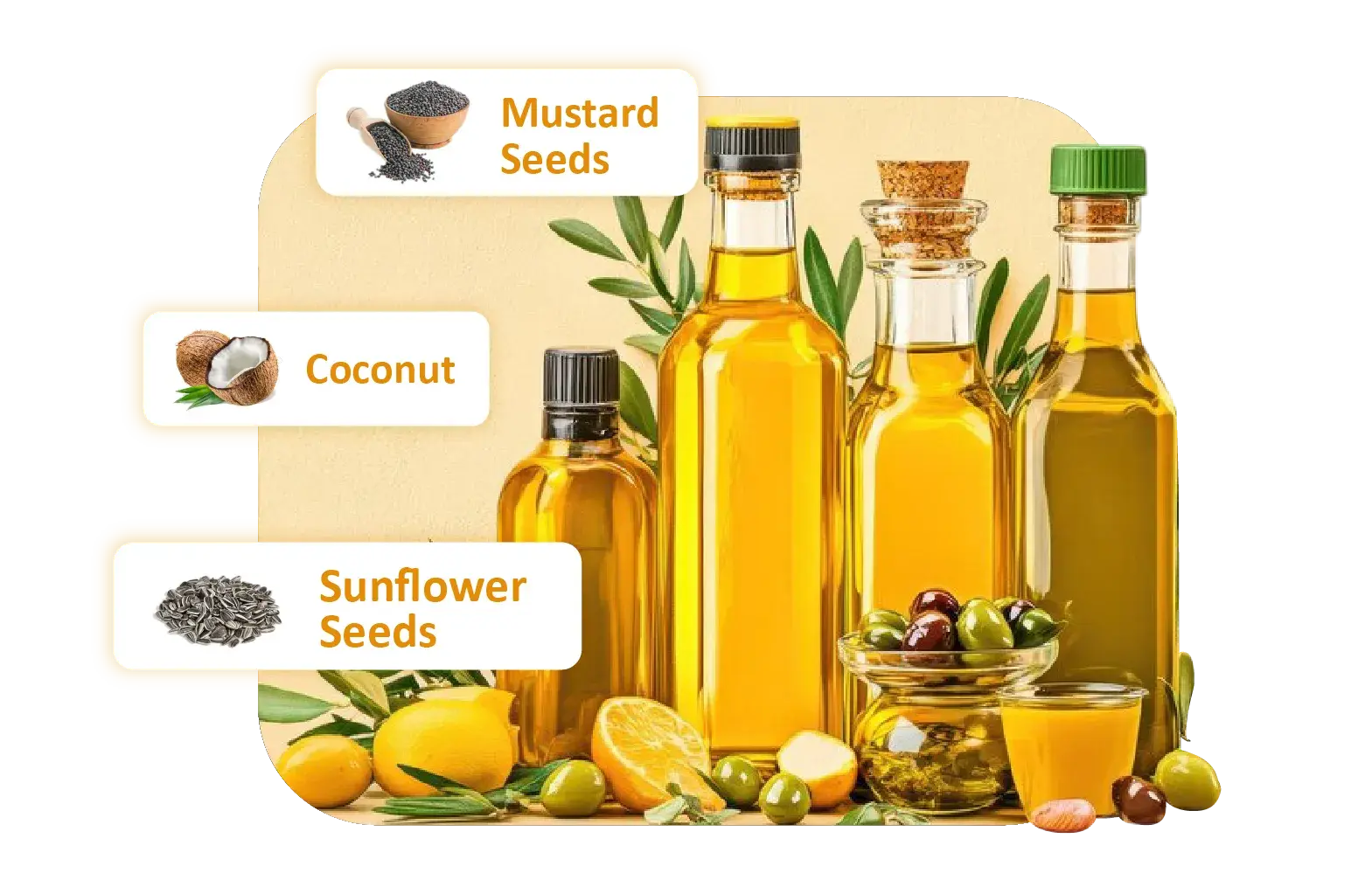 Cooking Oil Flavors & Ingredient Insights - Scrape Cooking Oil Data ...